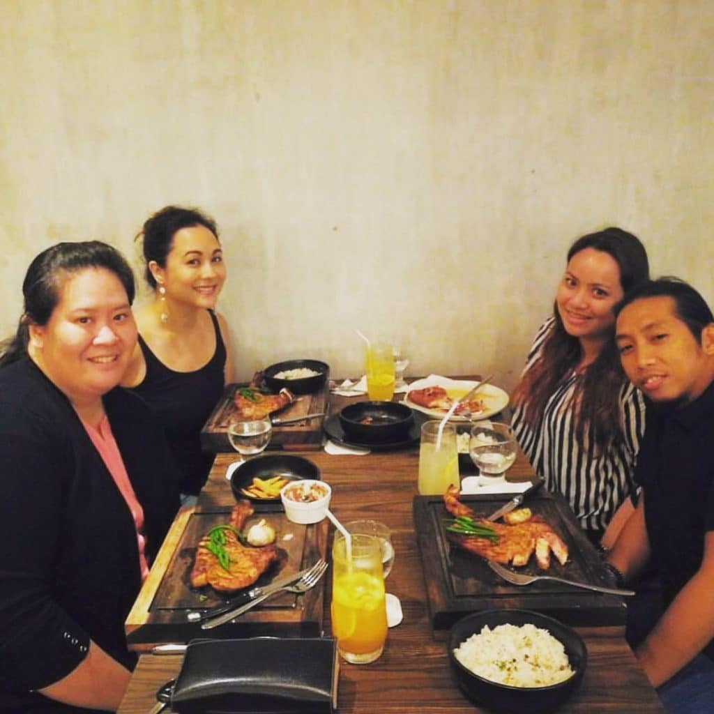 Wining and Dining at The Weekend - All Scrubbed Out